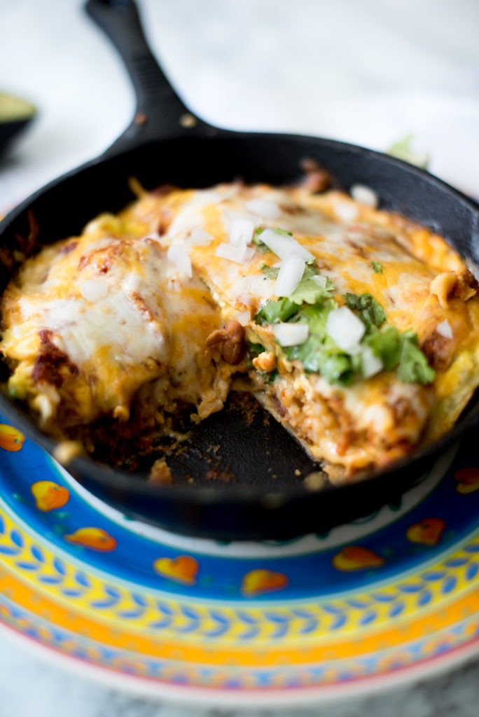 Breakfast Enchilada Stack - First and Full